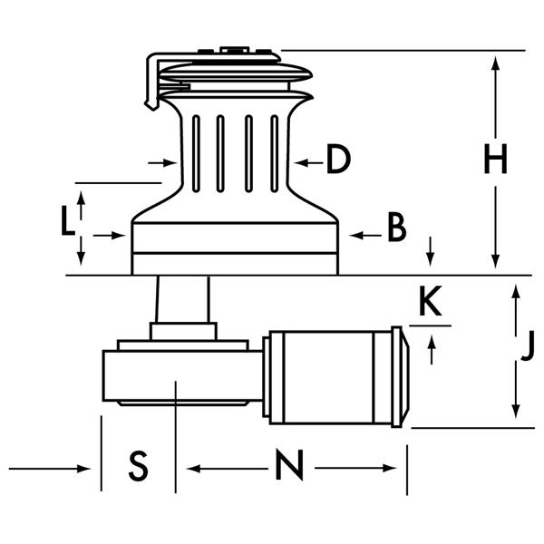 Andersen elvinsch 46STE, 12V