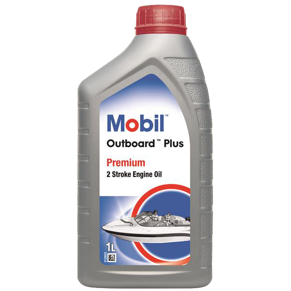 MOBIL OUTBOARD PLUS 1 Liter - Navinordic båttillbehör