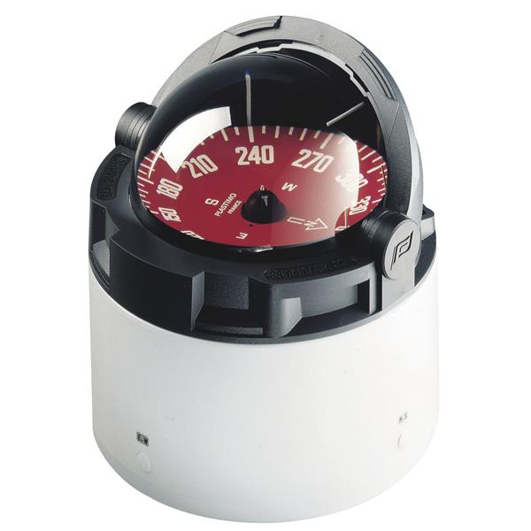 Kompass Plastimo Olympic 135 svart röd platt ros - Navinordic båttillb